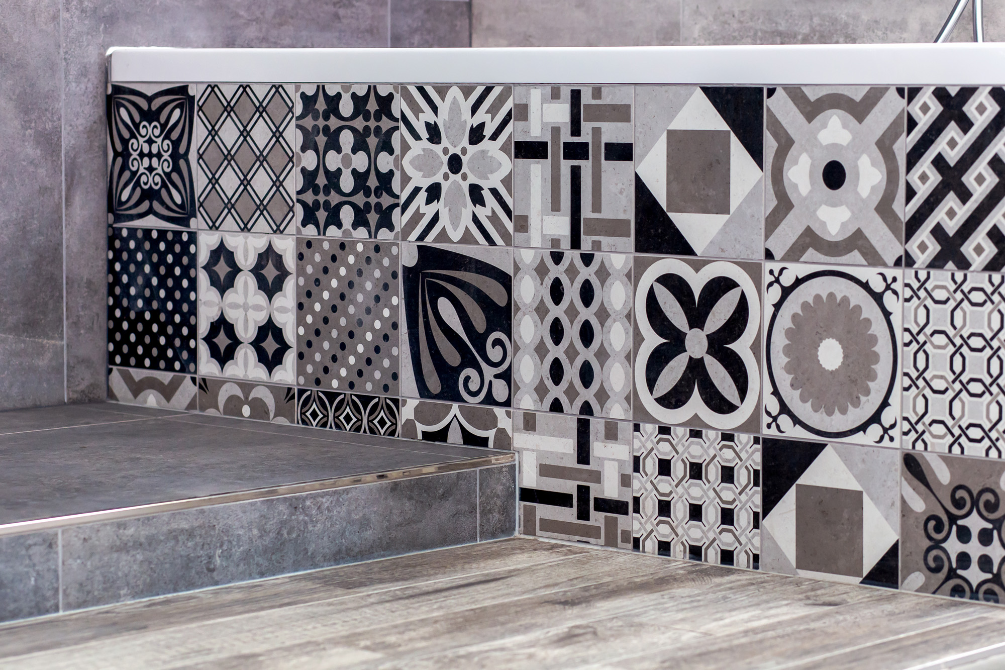 Retro obklady do koupelny i kuchyně